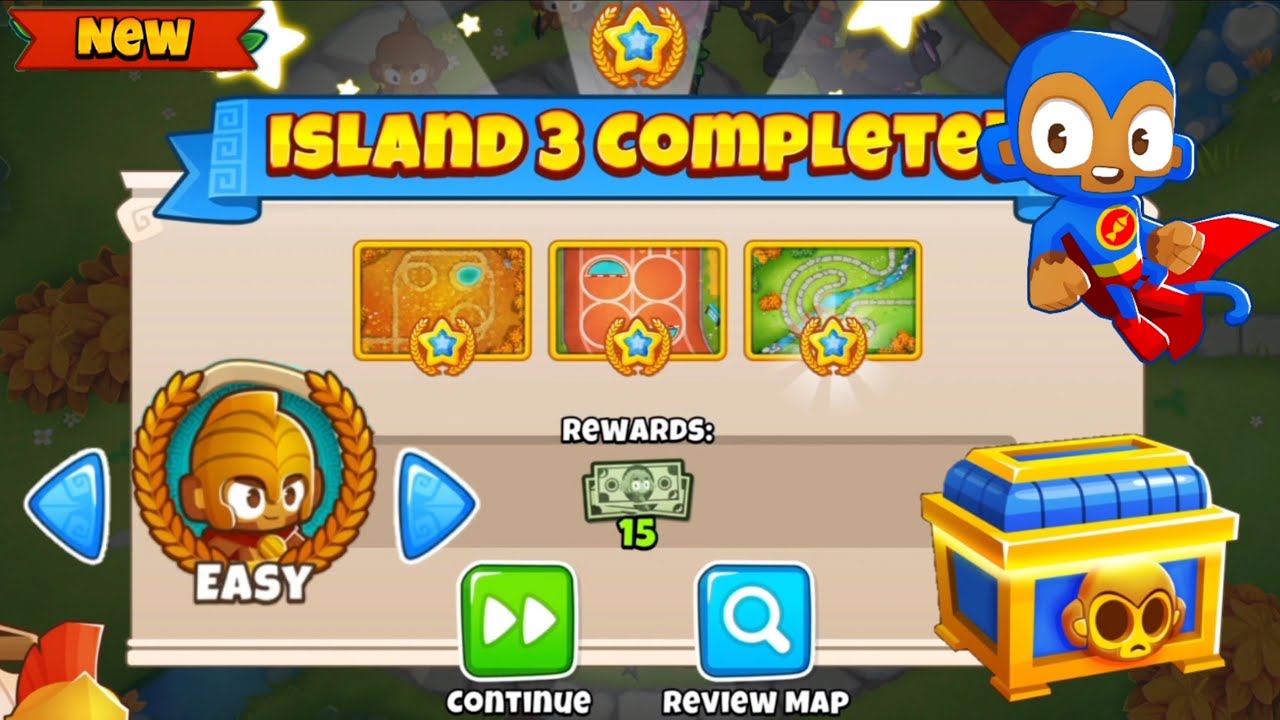 Odyssey Event Looping Around Easy Track Map Completed! | Bloons TD 6 ...