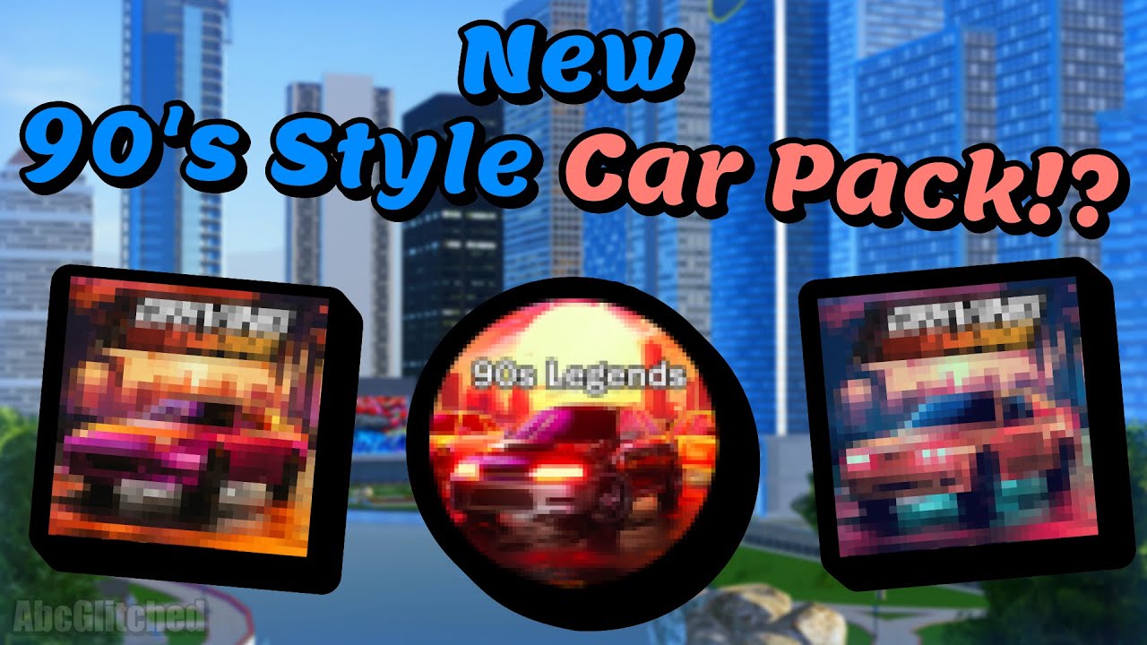New 90's Style Car Pack!? - Roblox [Driving Empire] - YouTube