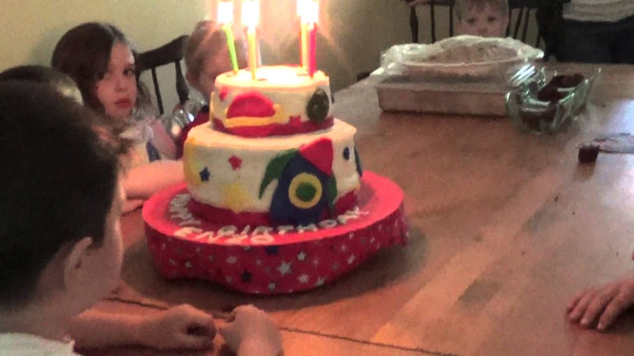 Happy 5th Birthday Enzo - Cake - YouTube