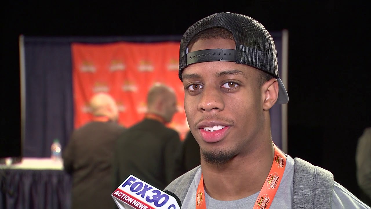 Troy Pride Jr. interview at 2020 Senior Bowl - YouTube