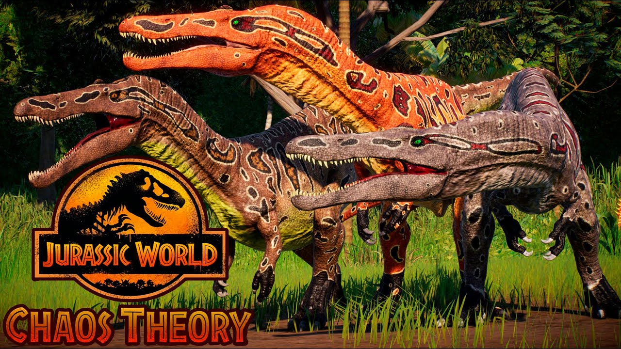 Chaos Theory Suchomimus | Jurassic World Evolution 2 - YouTube