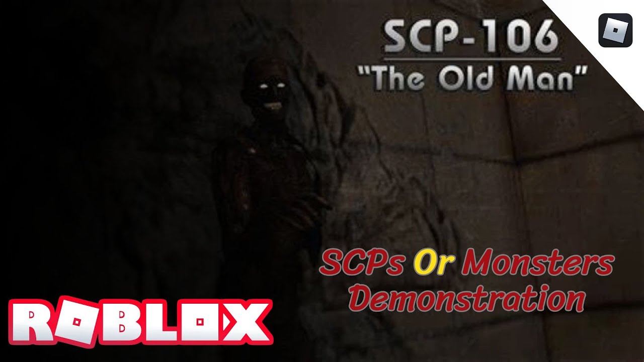 ROBLOX | SCPs Or Monsters Demonstration - YouTube
