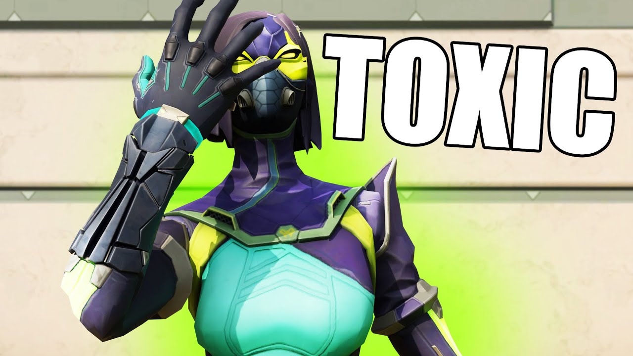 The Most TOXIC Valorant Player??? - YouTube