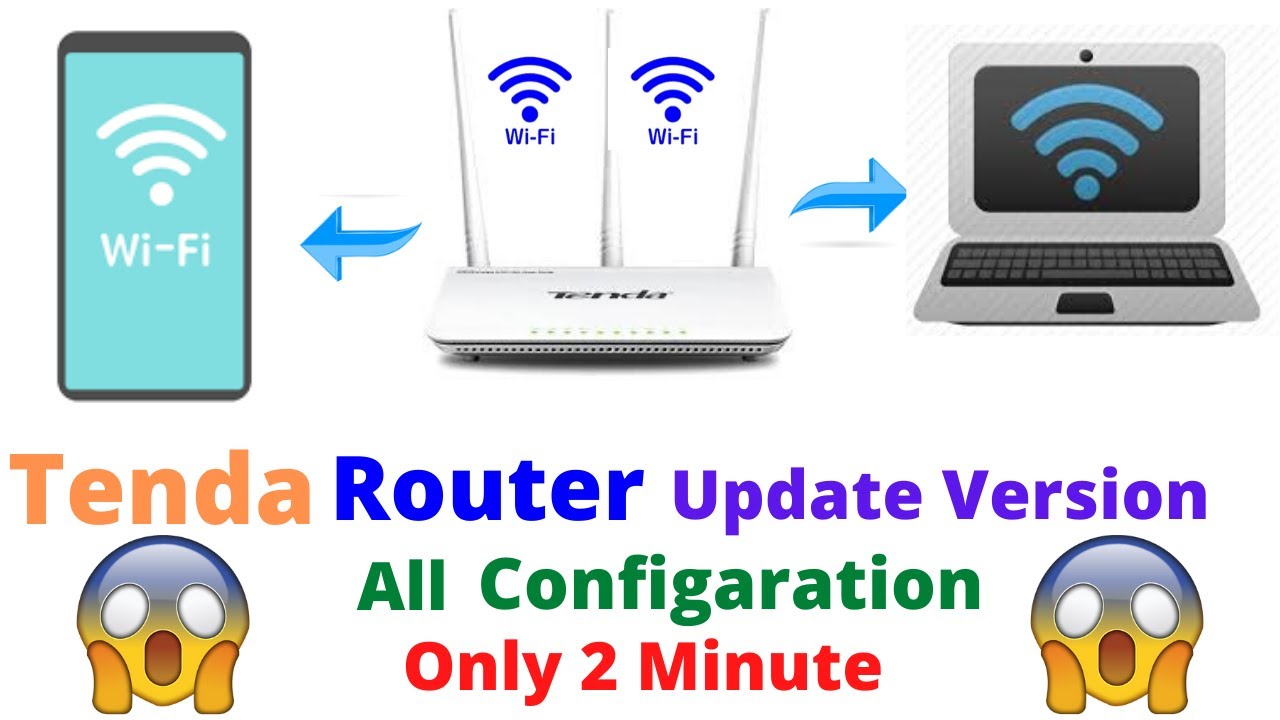 How to setup tenda Router | Model F3 Update version | All Configuration ...