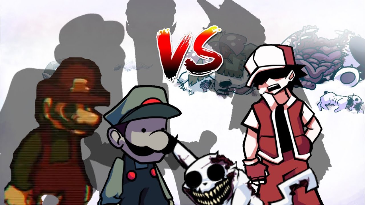 Pasta Night But MX Mr.L And Dead Red Sings It Fnf Custom Theme Fan Made ...