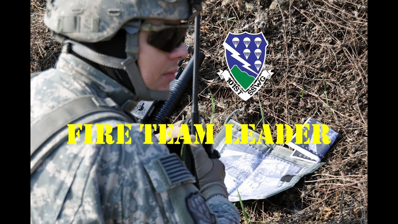 I RUOLI NEL FIRETEAM: IL FIRETEAM LEADER - YouTube