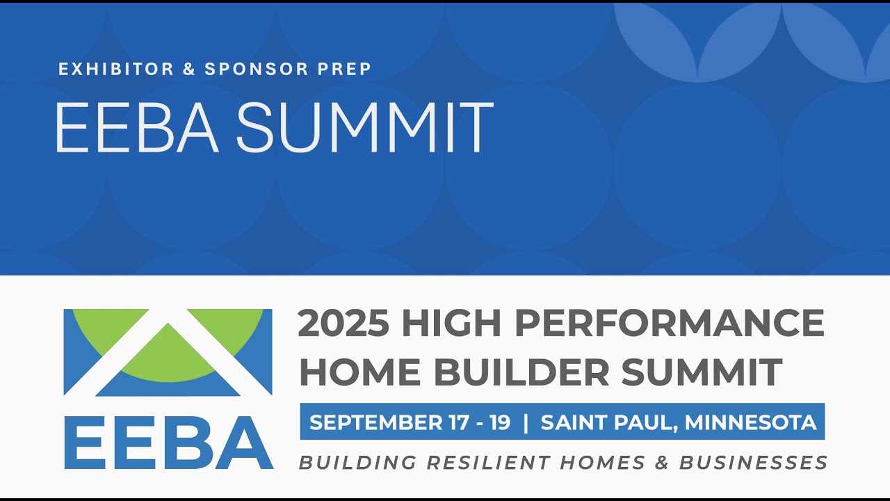 Maximize Your Impact 2025 EEBA Summit Sponsor & Exhibitor Prep - YouTube