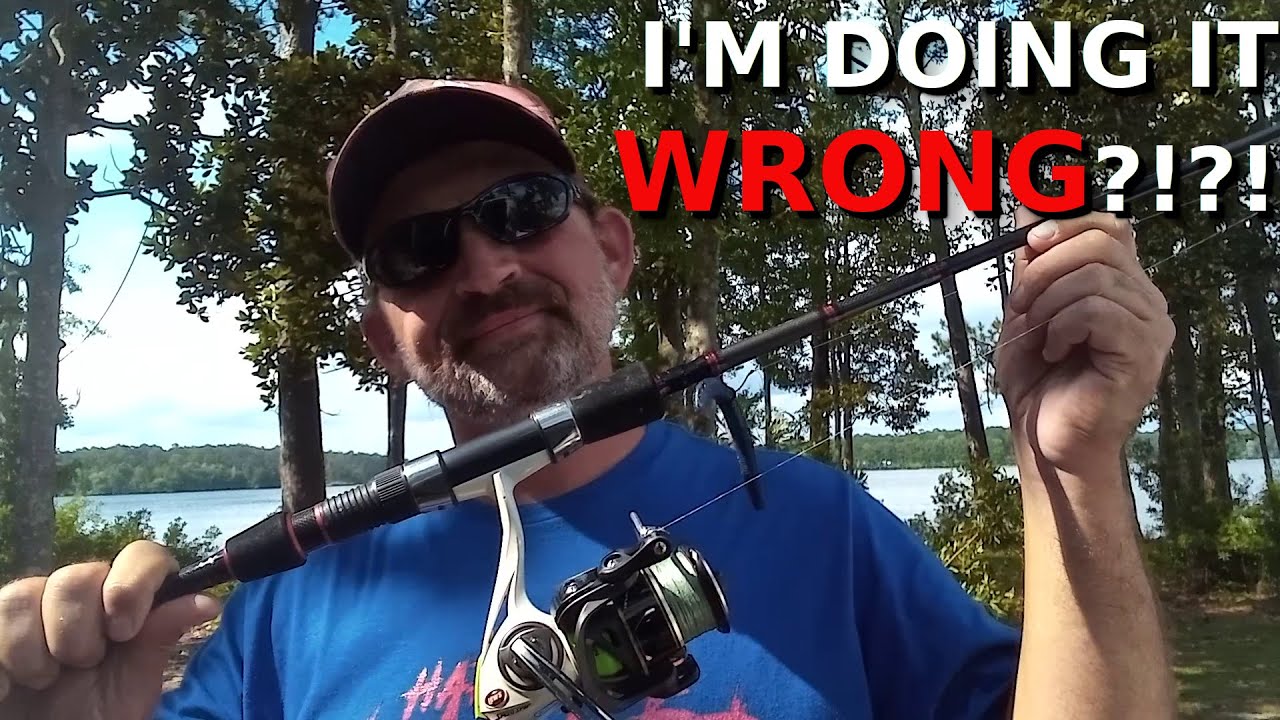 I'm Fishing These The WRONG WAY?!?!?! - YouTube