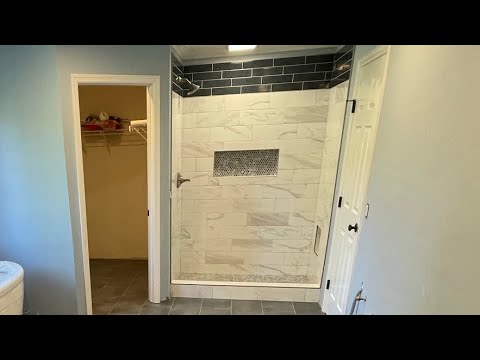 Shower re model in 4 mins - YouTube