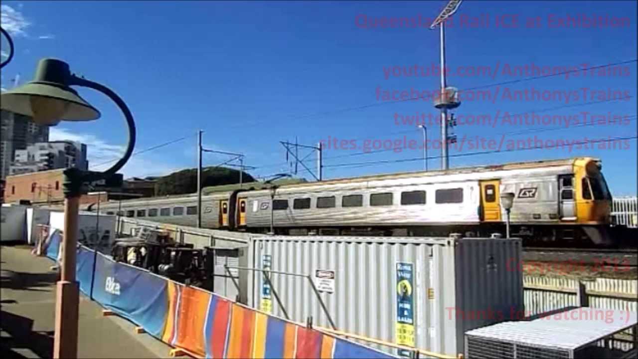 [HD] Queensland Rail ICE 155, 157 at Ekka - YouTube