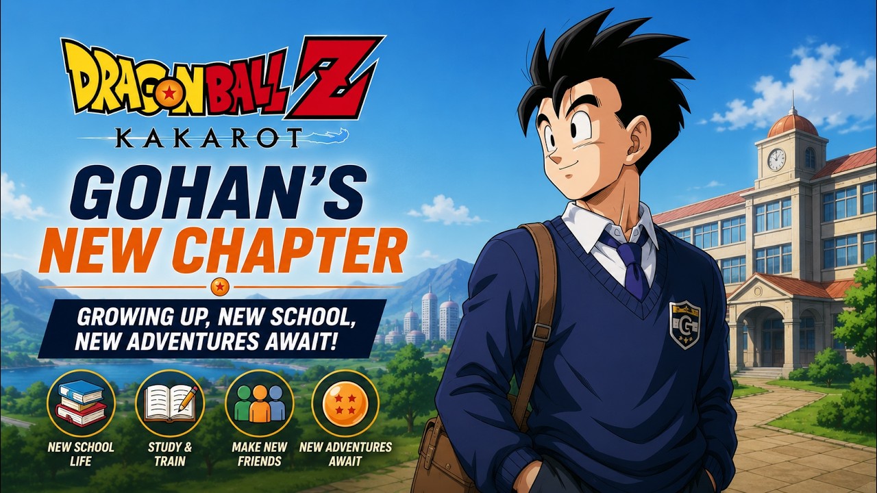 Gohan’s New Chapter – Growing Up, New School, New Adventures Await ...