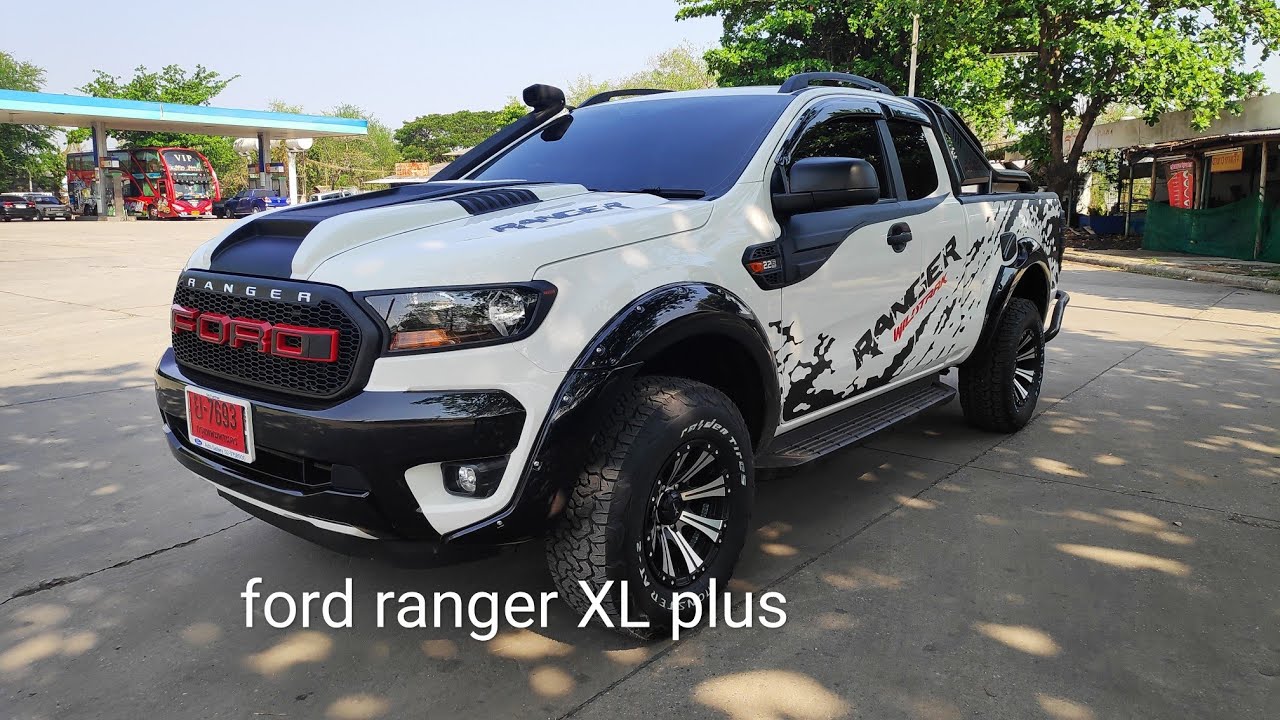รีวิว Ford Rangger Cab XL+2019สีขาว ep5 By เอก แต่งเท่ห์ๆๆ ลุยๆๆ สนใจ ...