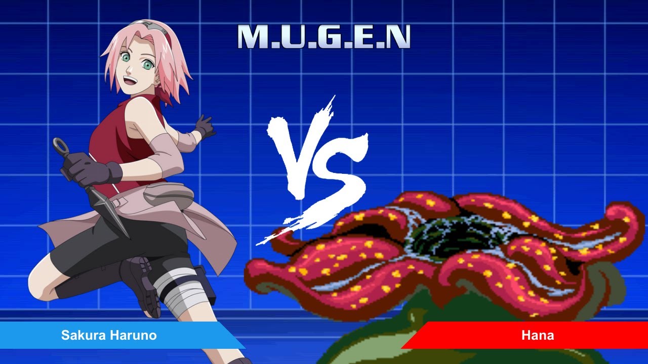 M.U.G.E.N - Sakura Haruno (HD) vs. Hana - YouTube