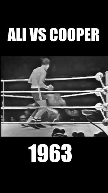 Ali vs Cooper-Left hook from hell🔥#boxing #muhammadali - YouTube
