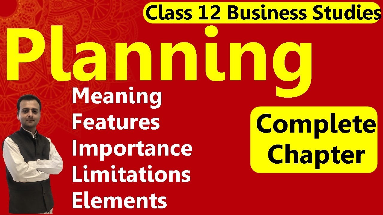 Planning Class 12 Business Studies | Business studies | Class 12 ...