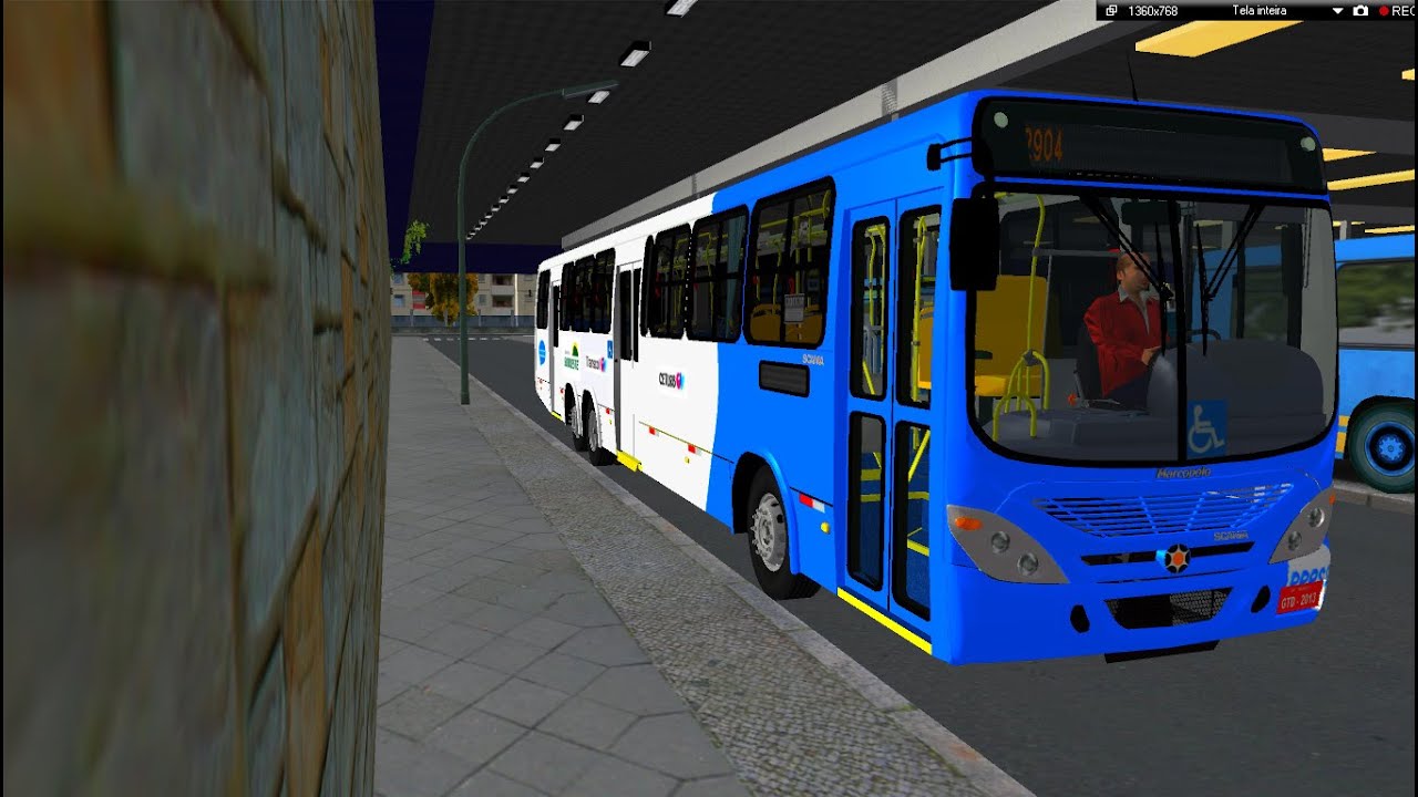 Torino 2007 Scania F250 W.I.P Mapa Savoy Linha 2904 + G27 #OMSI2 #OMSI ...
