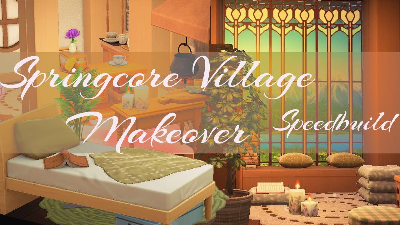 Spring Village Makeover! / Springcore /Animal Crossing New Horizons ...