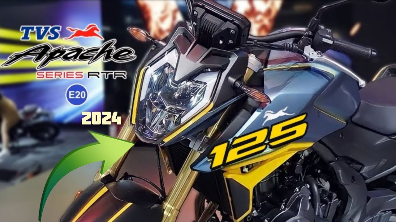 2024 TVS Apache RTR 125 Launched in India🔥😱Price, Feature, Mileage ...