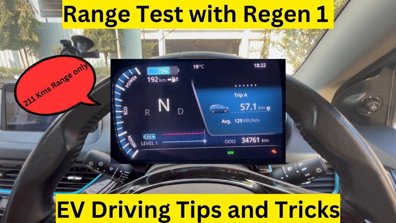 Range Tips | How to get best Range in Nexon EV | Range Test | New ...