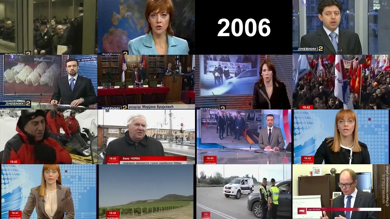 RTS DNEVNIK 2 - 10 februar - uporedni prikaz od 2004 do 2019 godine ...