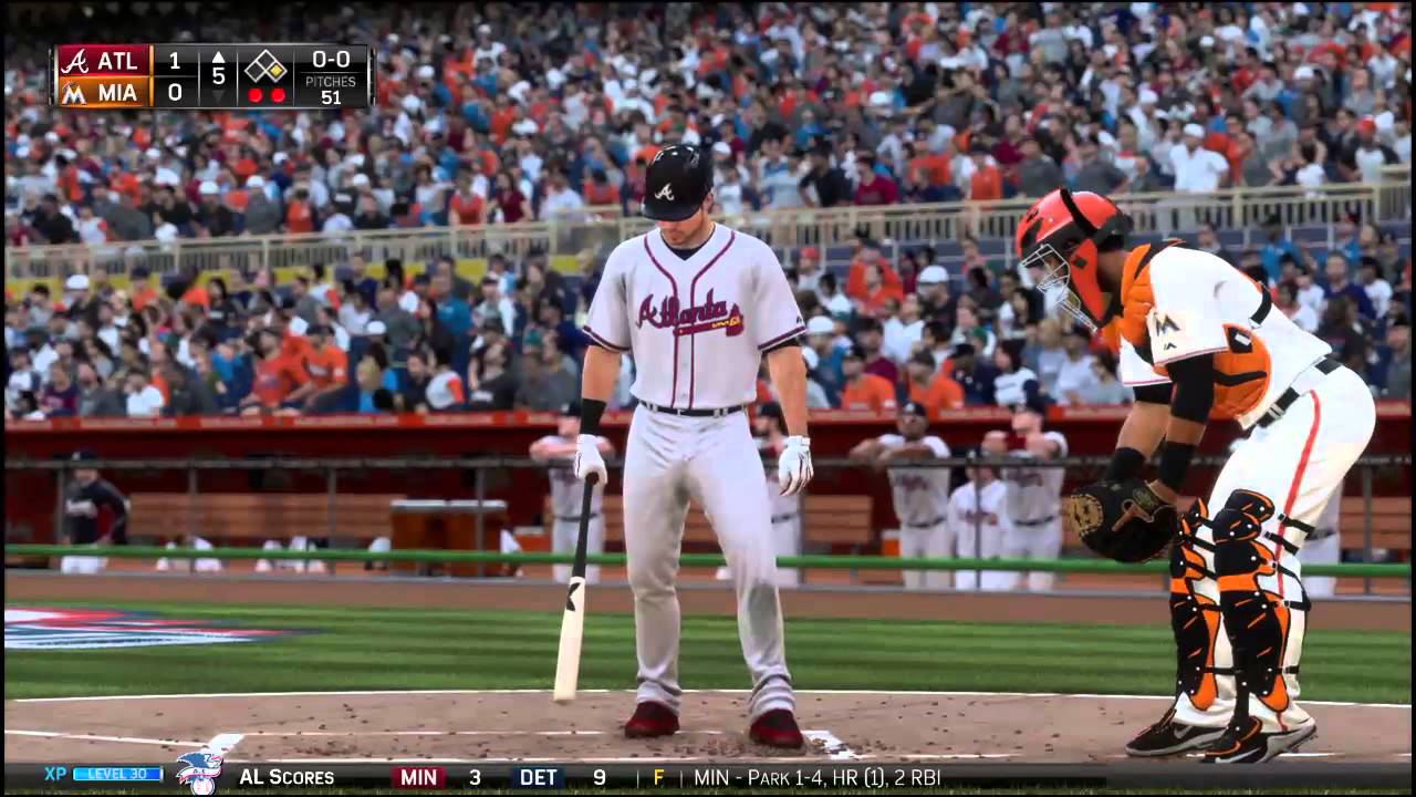 Mlb 15 on a rainy day - YouTube