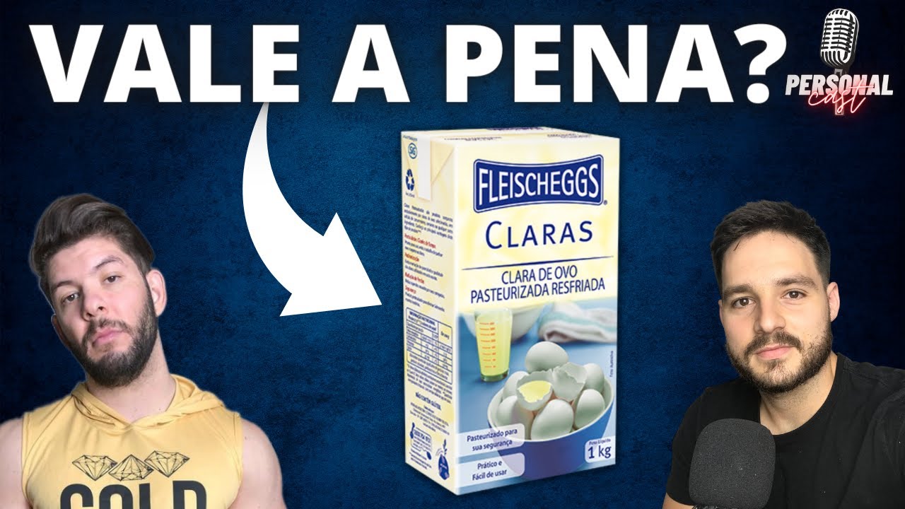 CLARA DE OVO PASTEURIZADA LÍQUIDA VALE A PENA? - YouTube