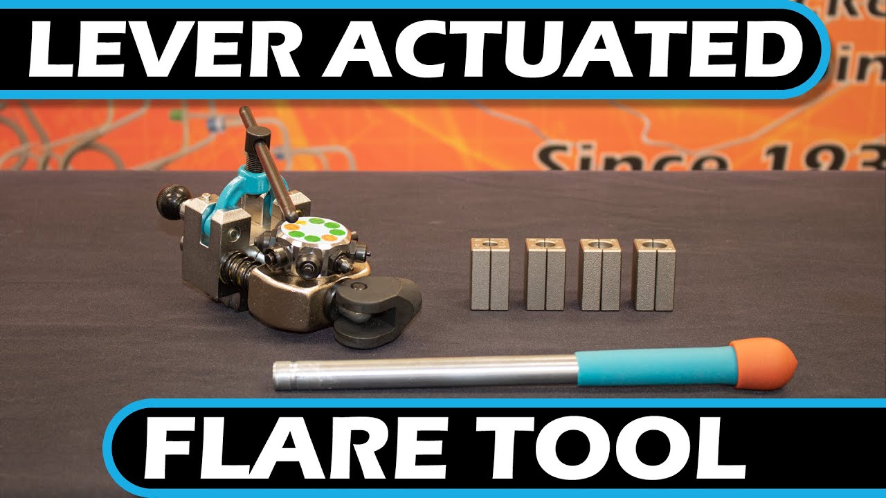 How to | Lever Actuated Flaring Tool - YouTube