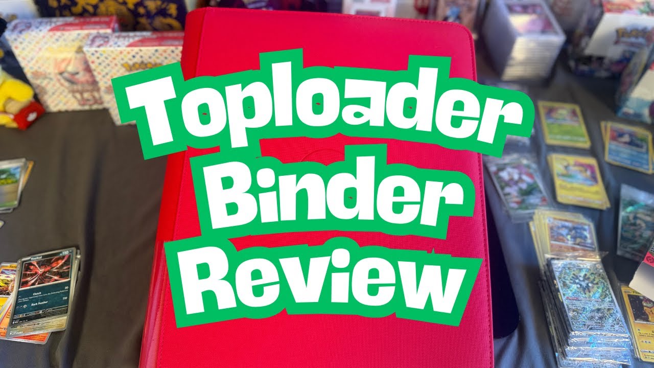 Toploader Binder Review: Pokemon Cards - YouTube