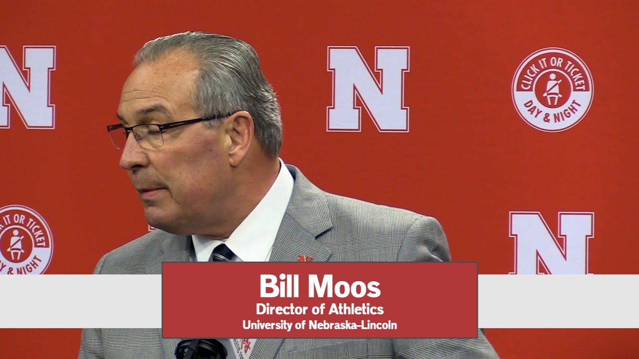 Bill Moos Opening Comments - Tim Miles Fired at Nebraska - YouTube