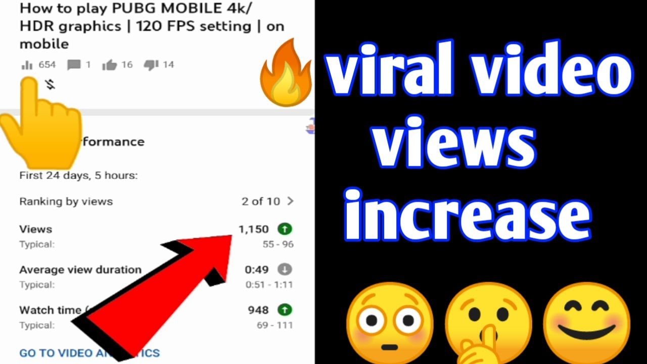 Viral video views increasing - YouTube