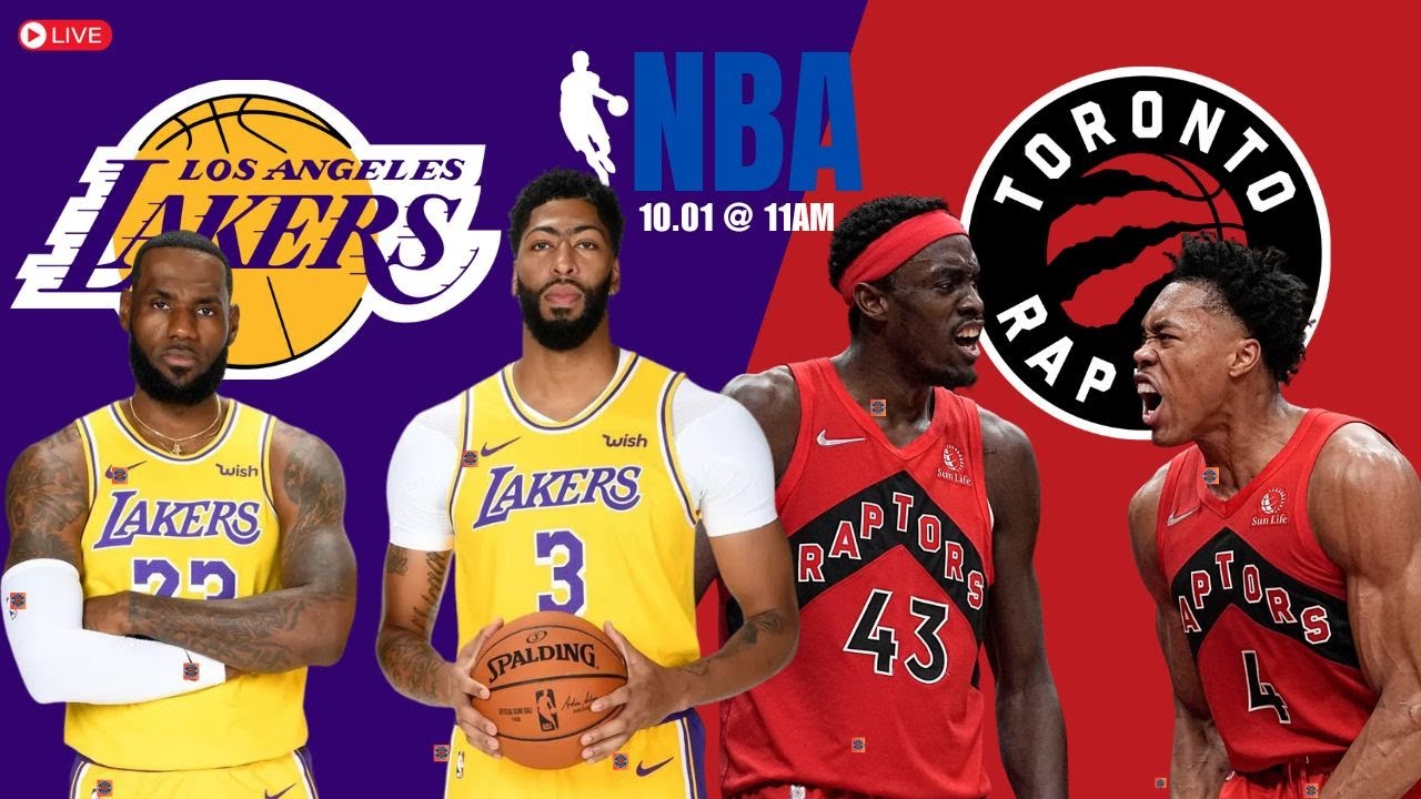 Los Angeles Lakers vs Toronto Raptors NBA Live Today | Just Play TM ...