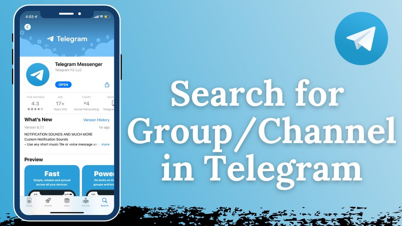 How to Search for a Channel or Group on Telegram 2022 - YouTube