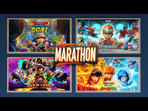BoBoiBoy Galaxy Season 2 Full Marathon | All Episodes