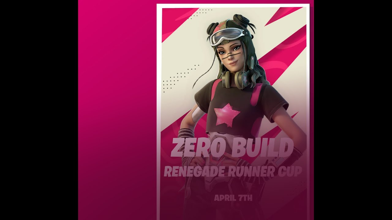 🔴 FORTNITE LIVE STREAM l COMPETING IN THE RENEGADE RUNNER CUP! - YouTube