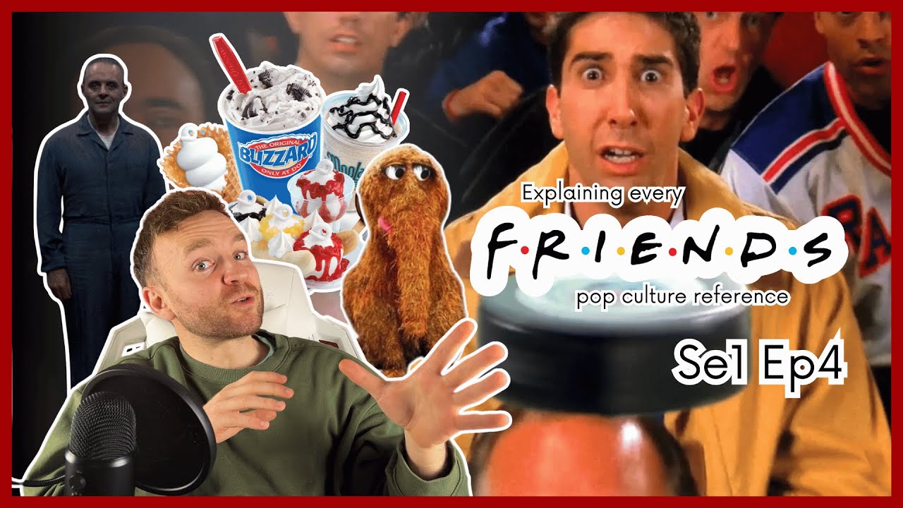 Every Friends Pop Culture Reference Explained - Se1 Ep4 | Friends - YouTube