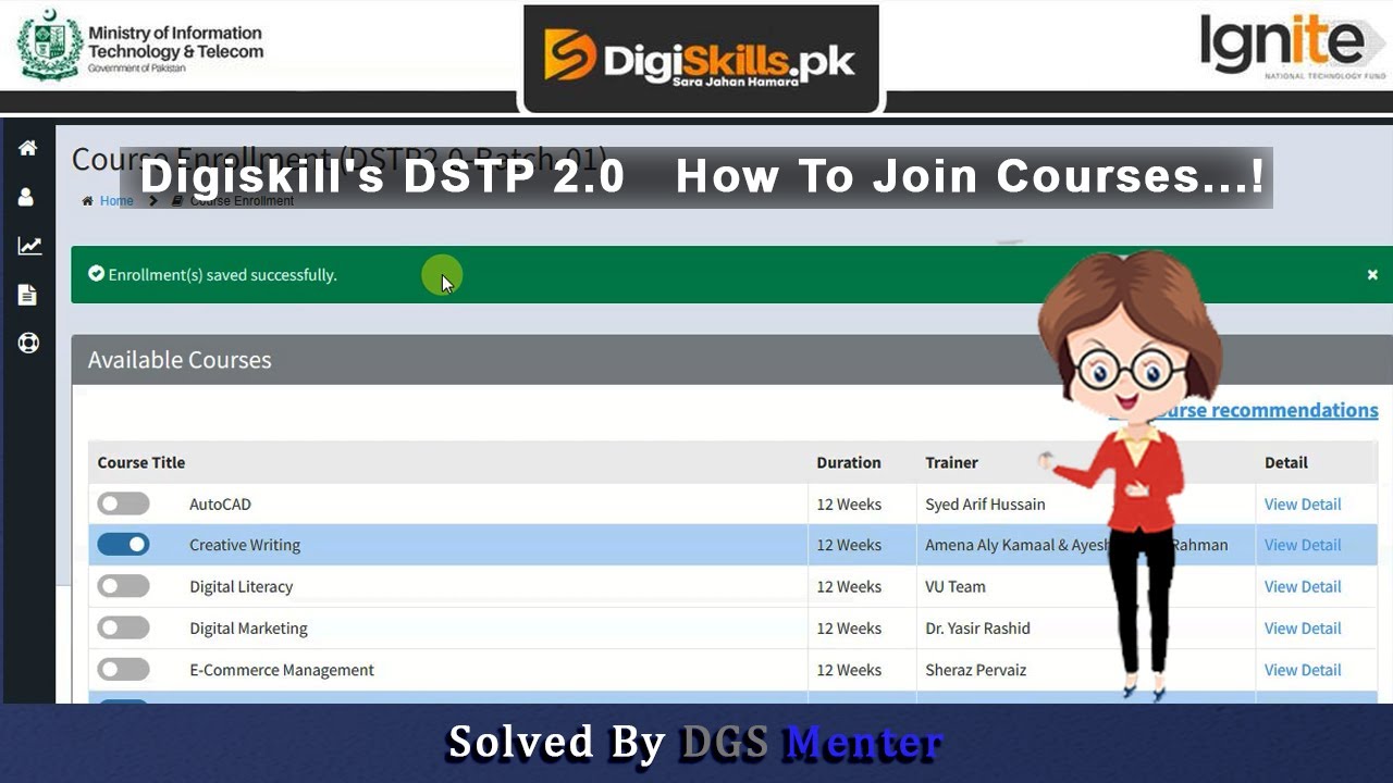 How To Join Courses...! - YouTube