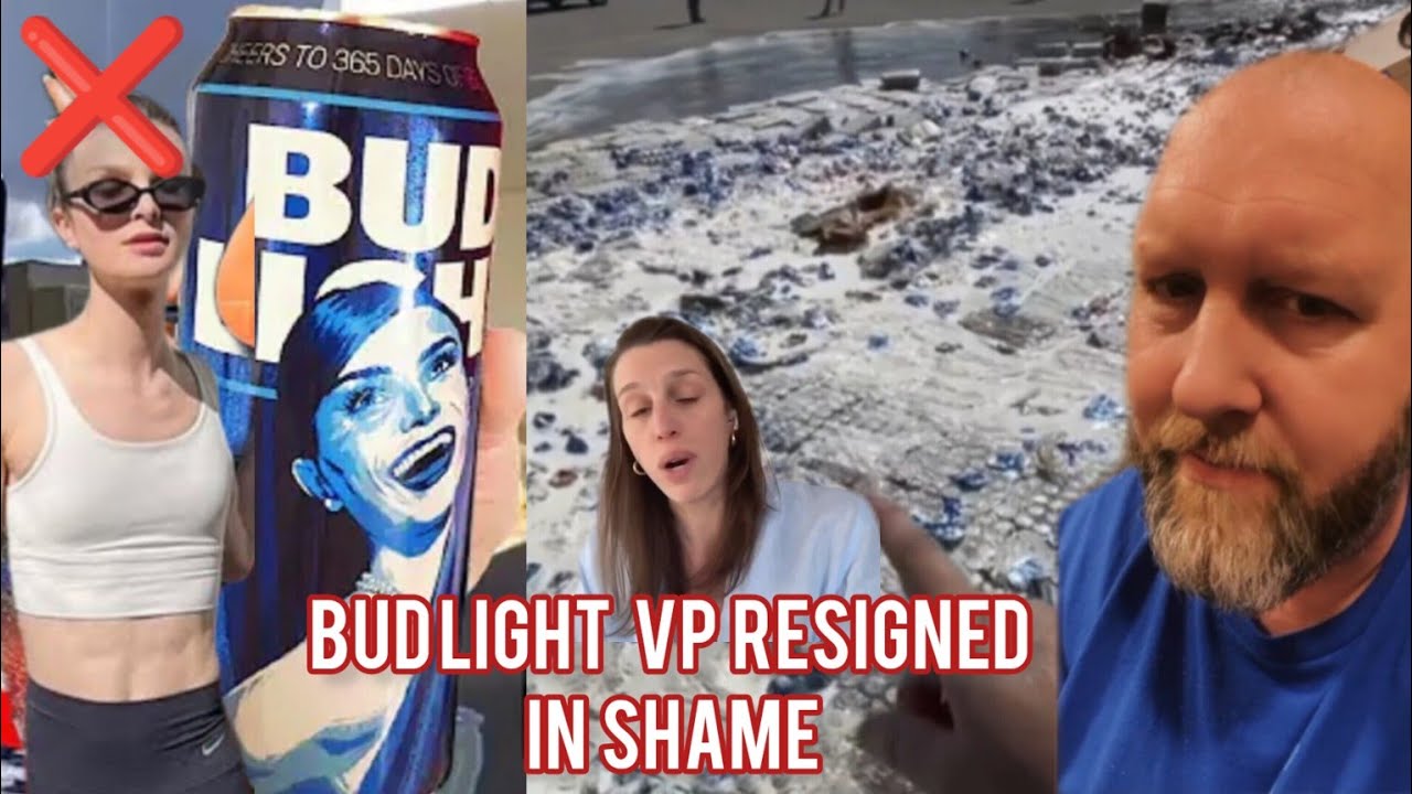 Bud light VP RESIGNED as Workers REVOLT against Woke Budweiser kid rock ...