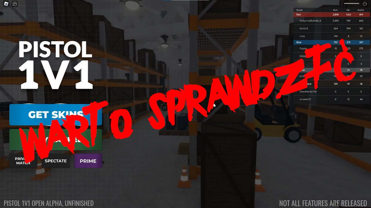 Recenzja Roblox | Pistol 1v1 | Proste, acz przyje - YouTube