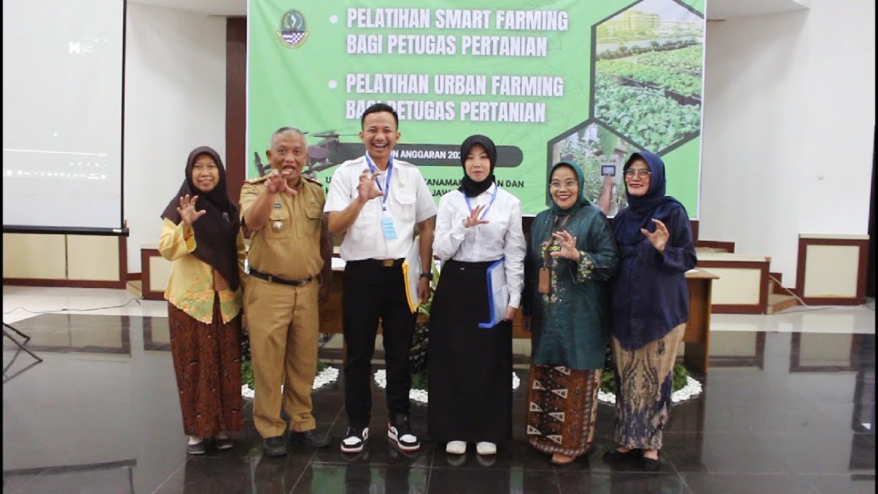 Pelatihan Smart Farming dan Urban Farming Bagi Petugas Pertanian - YouTube