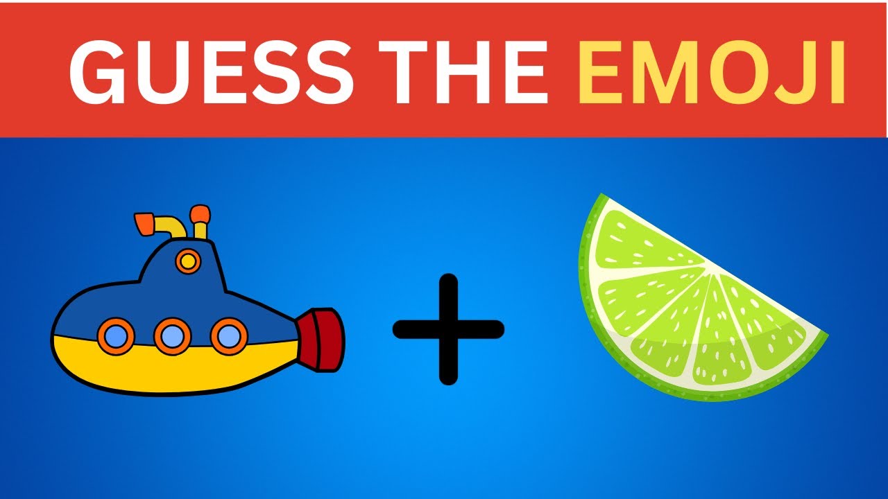 Can You Decode The Emojis? Emoji Challenge Guessing Game! - YouTube