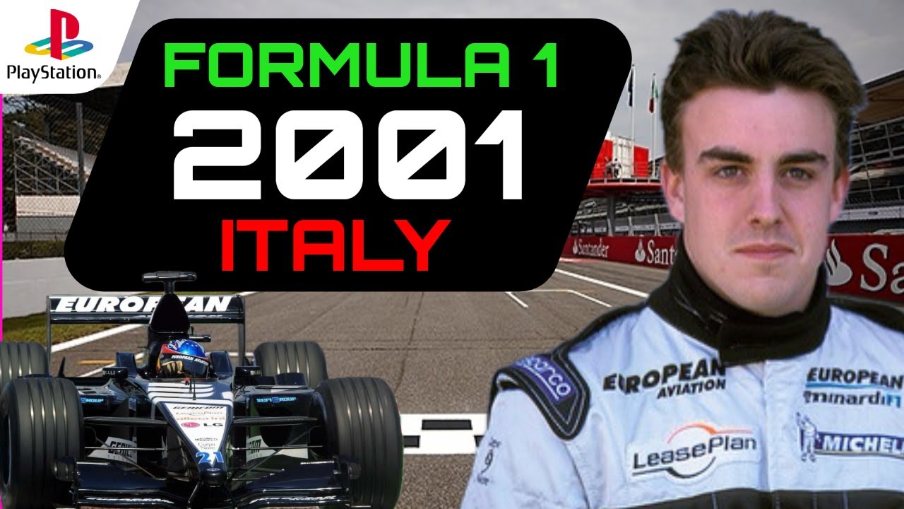 F1 2001 with Alonso Round 15 Italy - YouTube