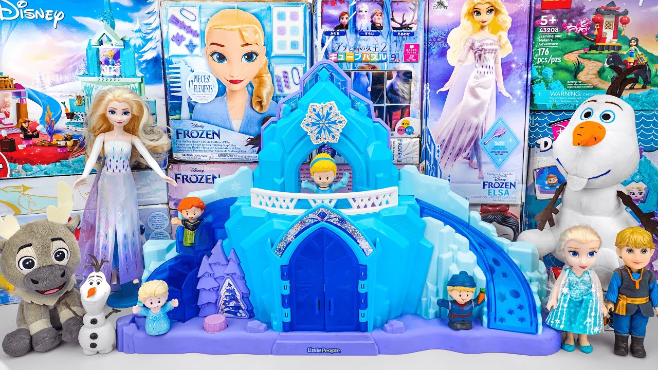 Unboxing Disney Princess Toys | Frozen Little Kingdom Elsa's Concert ...