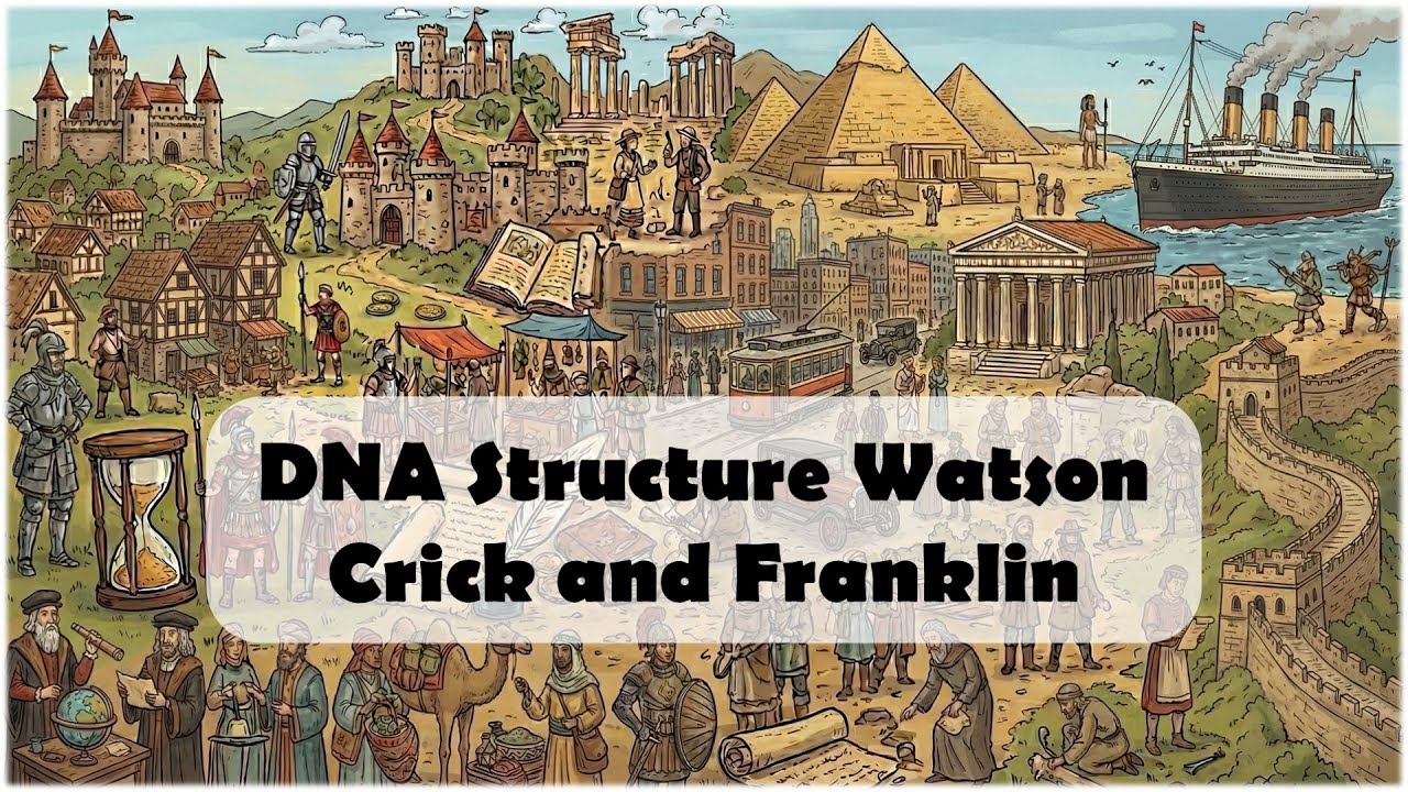 DNA Structure Watson Crick and Franklin - YouTube