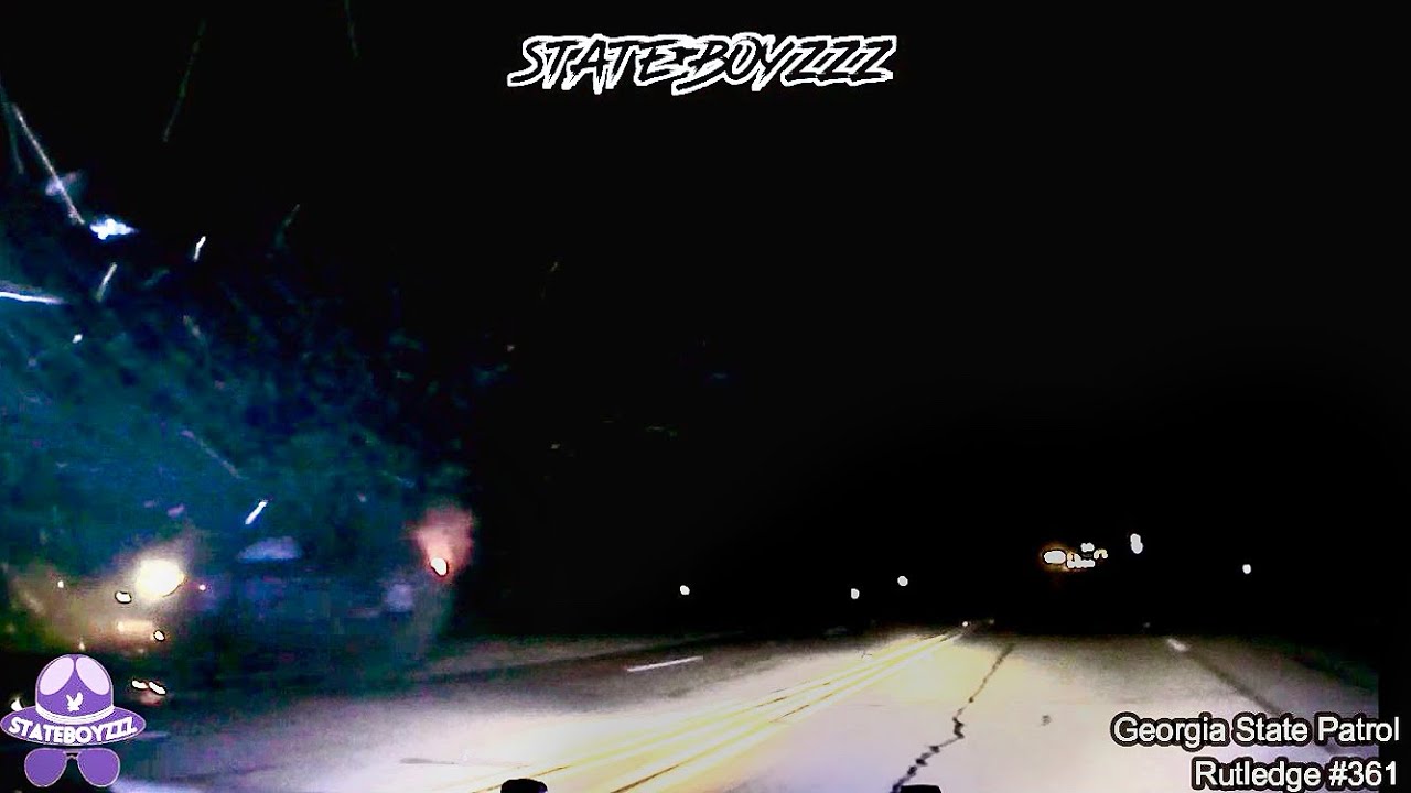 PIT Maneuver From Georgia State Patrol Sends Fleeing Vehicle Rolling ...