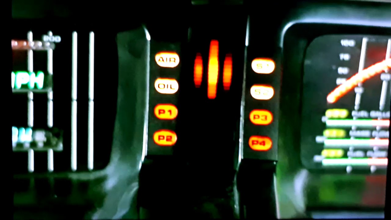 KITT KNIGHT RIDER INTERIOR - YouTube