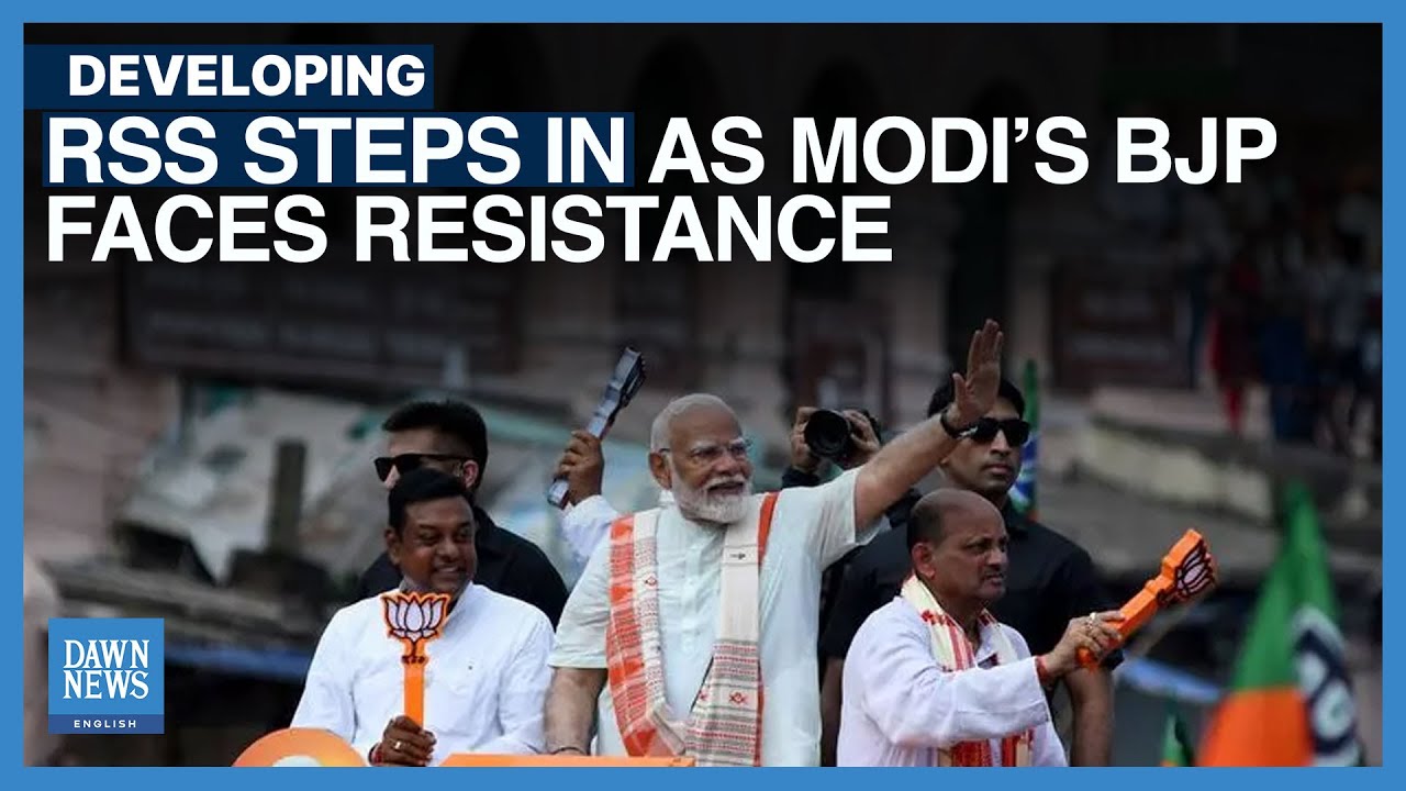 RSS Steps In As Modi's BJP Faces Resistance | Dawn News English - YouTube