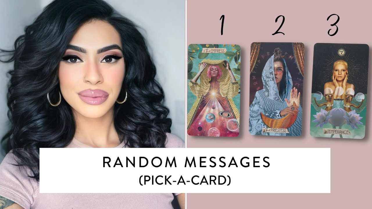 Random Messages (Pick-A-Card) - YouTube