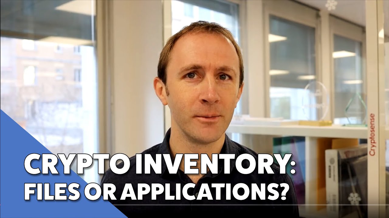 Cryptography Inventory - files or applications? - YouTube