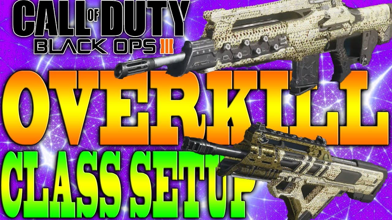 VESPER & M8A7 OVERKILL CLASS SETUP - Black Ops 3 Best Class Setups - YouTube