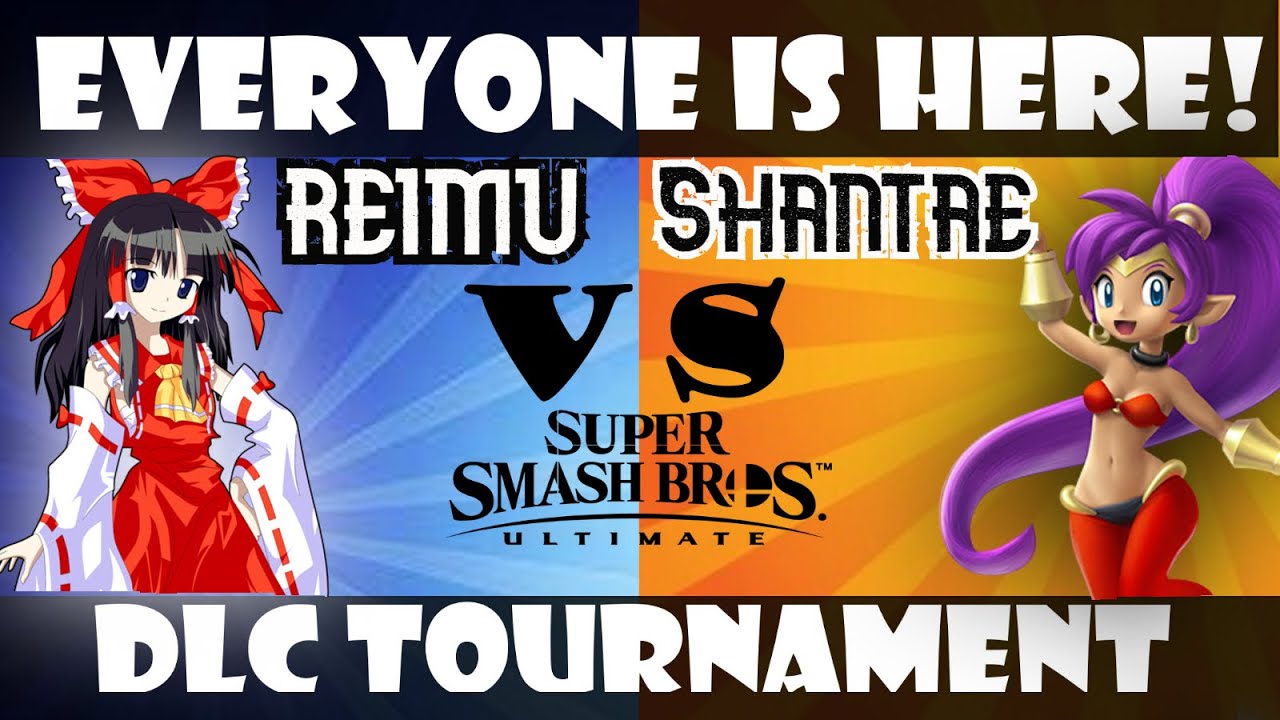 Reimu vs Shantae | Smash Ultimate DLC Tournament #194 - YouTube